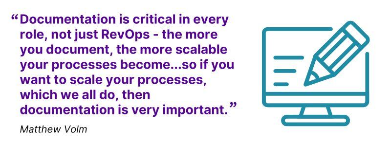 Documentation in RevOps: Book excerpt